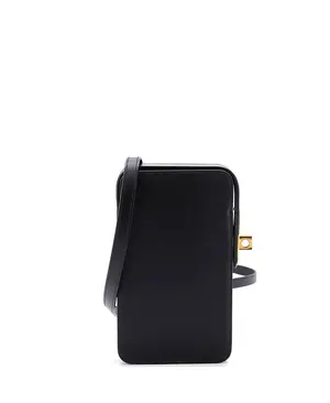 Hermès Hac A Box Phone Case Tadelakt - Black