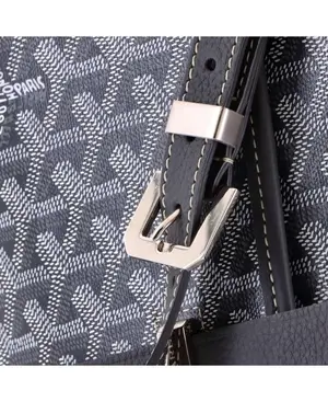 Goyard Mm Belvedere Ii Messenger Bag Coated Canvas