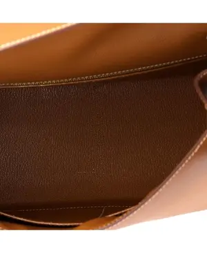 Hermès Kelly 28 Handbag Brown Epsom With Hardware
