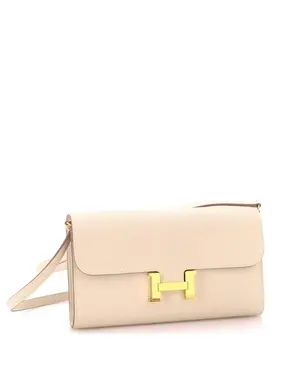 Hermès Constance To Go Wallet Epsom - Neutral