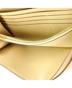 Hermès Constance To Go Wallet Epsom - Neutral