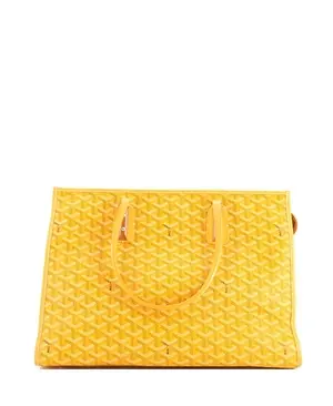 Goyard Marquises Bag Coated Canvas - Yellow