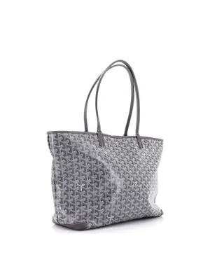 Goyard Mm Artois Tote Coated Canvas - Gray
