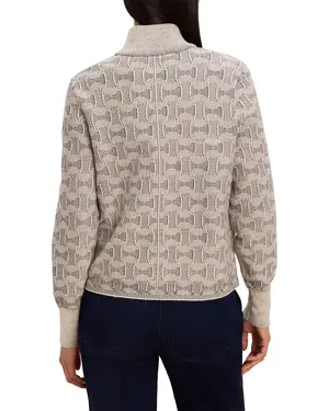NIC+ZOE Dapper Swirl Knit Jacket