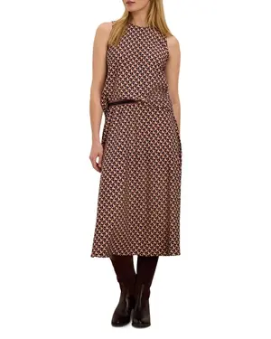 NIC+ZOE Transit Tiles Midi Skirt
