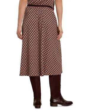 NIC+ZOE Transit Tiles Midi Skirt