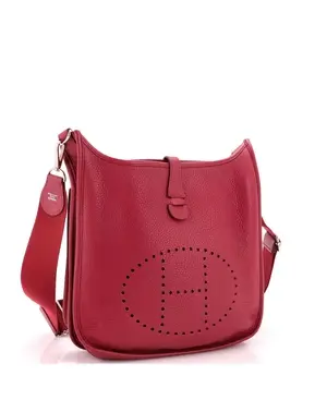 Hermès Pm Evelyne Bag Gen Iii Clemence - Pink
