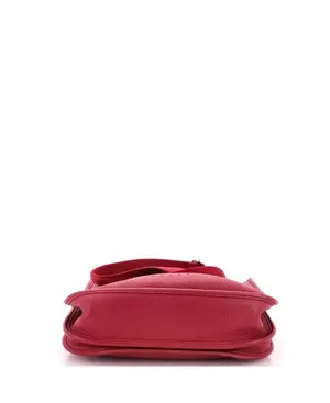 Hermès Pm Evelyne Bag Gen Iii Clemence - Pink