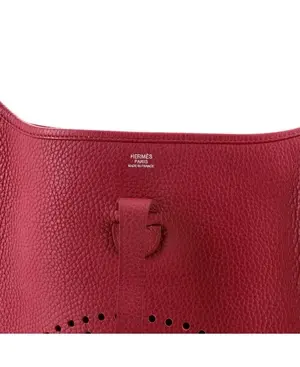 Hermès Pm Evelyne Bag Gen Iii Clemence - Pink