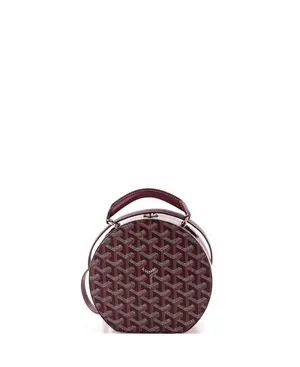 Goyard Alto Hatbox Bag Coated Canvas