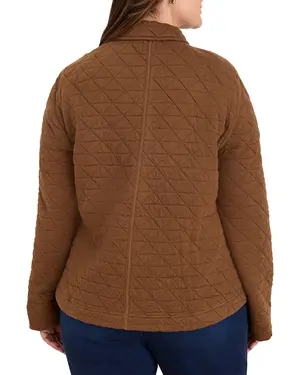 NIC+ZOE Quilted Femme Knit Jacket