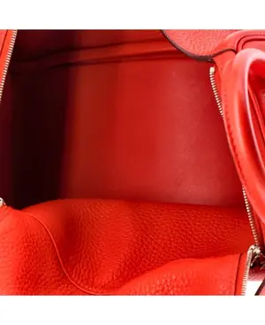 Hermès 26 Lindy Bag Clemence - Red