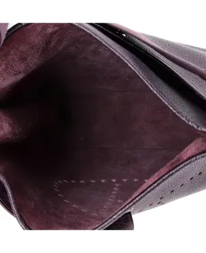 Hermès Gm Evelyne Bag Gen Iii Clemence - Purple