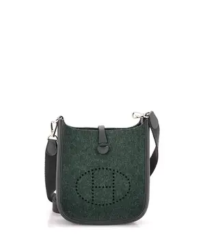Hermès Tpm Evelyne Bag Gen Iii Felt - Green