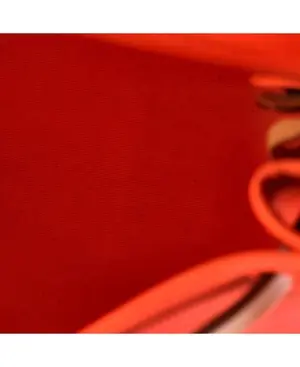 Hermès 31 Herbag Zip Leather And Toile