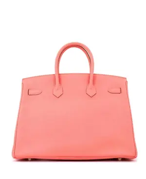 Hermès Birkin 35 Handbag Pink Epsom With Gold Hardware