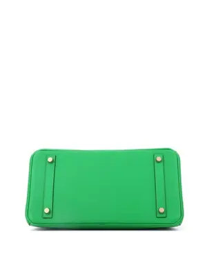 Hermès Birkin 30 Handbag Green Epsom With Gold Hardware