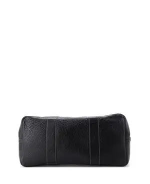 Hermès 36 Garden Party Tote Toile And Leather - Black