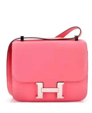Hermès 24 Constance Bag Evercolor - Pink