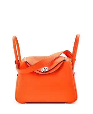Hermès 26 Lindy Bag Clemence - Orange