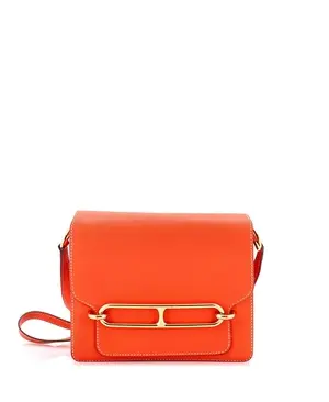 Hermès 23 Roulis Bag Evercolor Orange