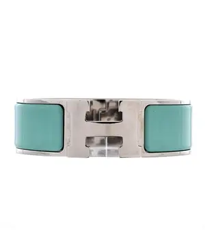 Hermès Wide Clic H Bracelet - Enamel