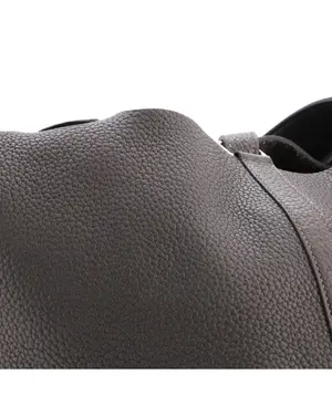 Hermès Gm Picotin Lock Bag Clemence - Gray