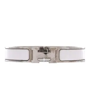 Hermès Narrow Clic H Bracelet - Enamel