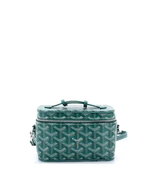 Goyard Muse Vanity Case Coated Canvas - Green