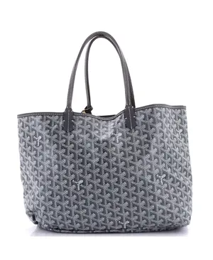 Goyard Pm Saint Louis Tote Coated Canvas - Gray