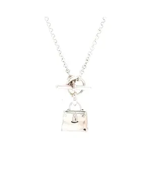 Hermès Amulettes Kelly Pendant Nm Necklace 16 - Sterling Silver