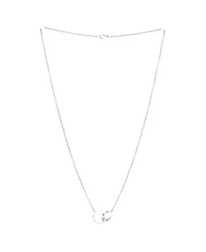 CARTIER Love Interlocking Necklace 18k Gold, 17.25