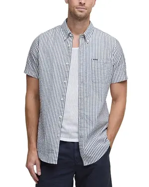 Barbour Cresswell Seersucker Cotton Summer Shirt