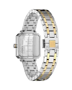 Balmain Eirini Two Tone Square Watch