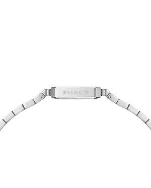 Balmain Eirini Two Tone Square Watch