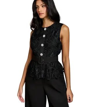 Coast Petite Lace Jumpsuit