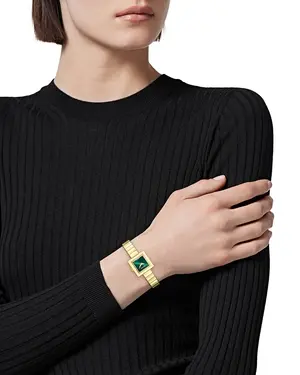 Versace V-square Petite Bracelet Watch, 18mm X 18mm