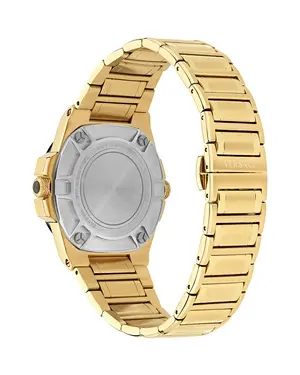 Versace Greca Reaction Gmt Bracelet Watch, 41mm