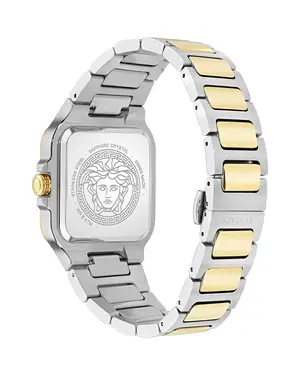 Versace Greca Edge Bracelet Watch, 38mm X 49mm