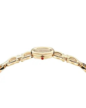 FERRAGAMO Double Gancini Petite Bracelet Watch, 21mm
