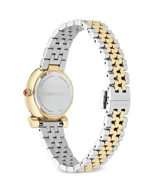 FERRAGAMO Gancini Twisted Bracelet Watch