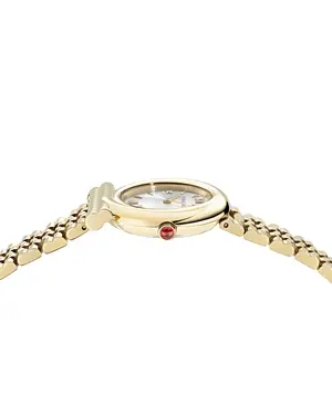 FERRAGAMO Gancini Twisted Bracelet Watch, 28mm