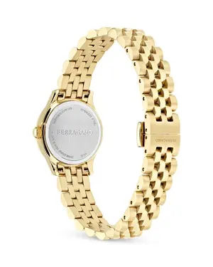 FERRAGAMO Duo Mini Diamond Watch, 25mm