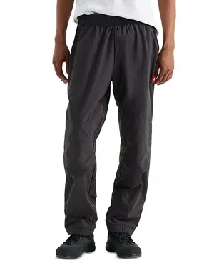 The North Face Oversized Fit Tnf Red Box Full Zip Pants - Obsidian