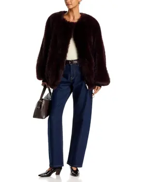 3.1 Phillip Lim Faux Fur Blouson Jacket
