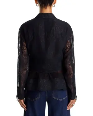 3.1 Phillip Lim Organza Fil Coupe Utility Jacket