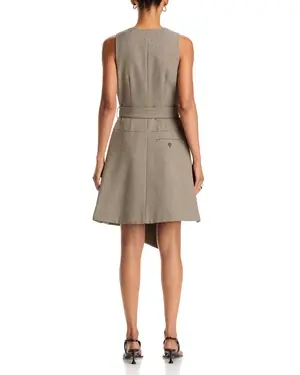 3.1 Phillip Lim Belted Tweed Dress