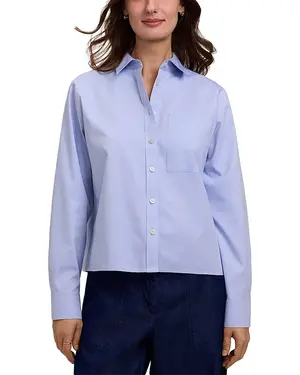 Foxcroft Jodie Shirt - Blue Wavee