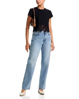 Generation Love Paige Rib Lace Combo Tee