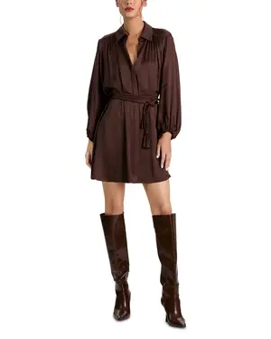 Alice + Olivia Margaux Blouson Sleeve Mini Dress